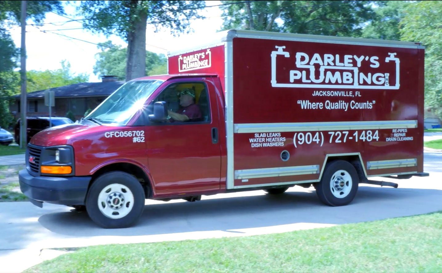 Darley's plumbing family owned jacksonville plumbers